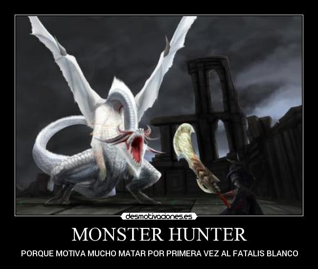 MONSTER HUNTER | Desmotivaciones